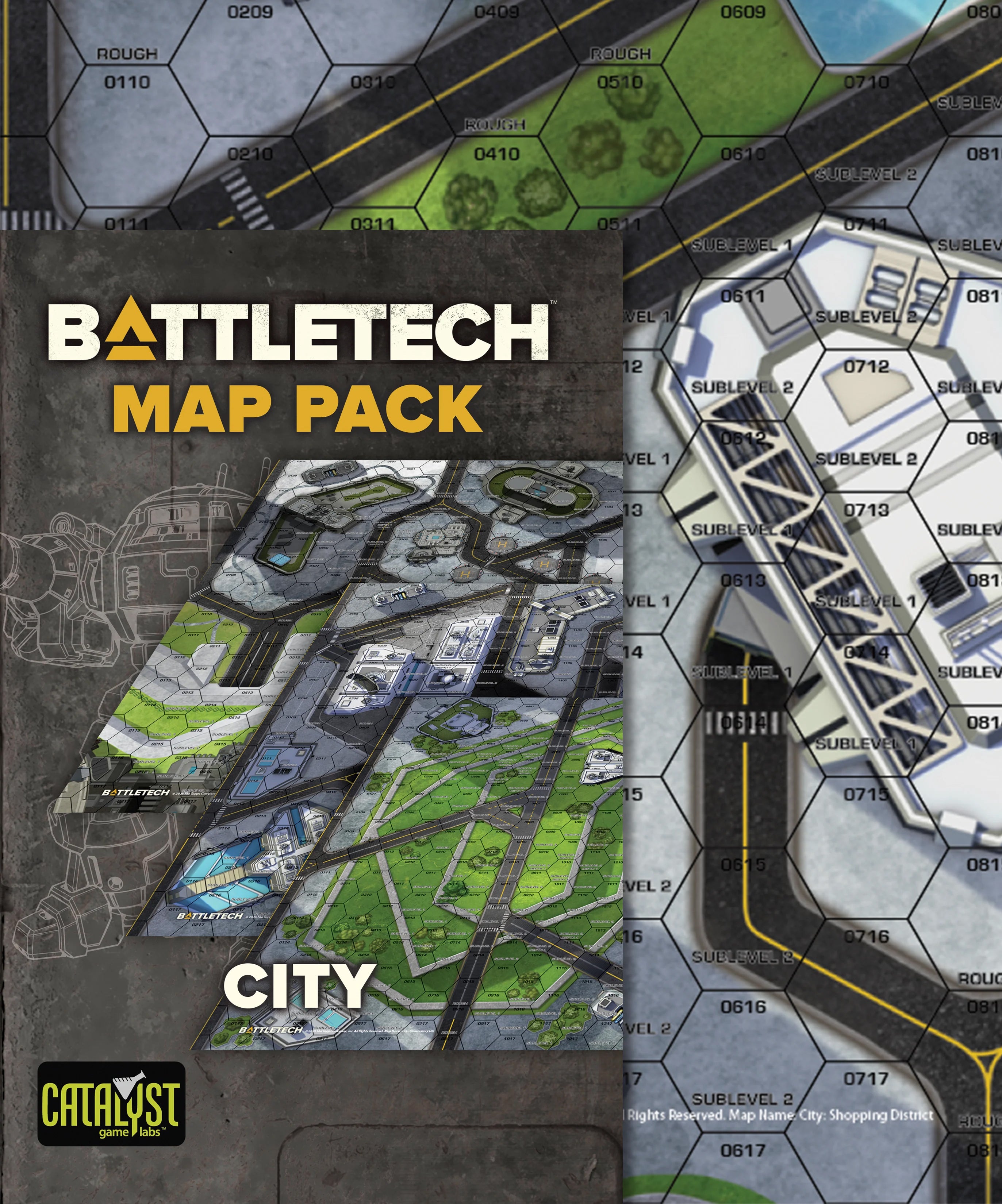 BattleTech: Map Pack - City #35155 | CCYDNE Hobbies