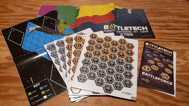 BattleTech: BattleForce: Counters Pack | CCYDNE Hobbies