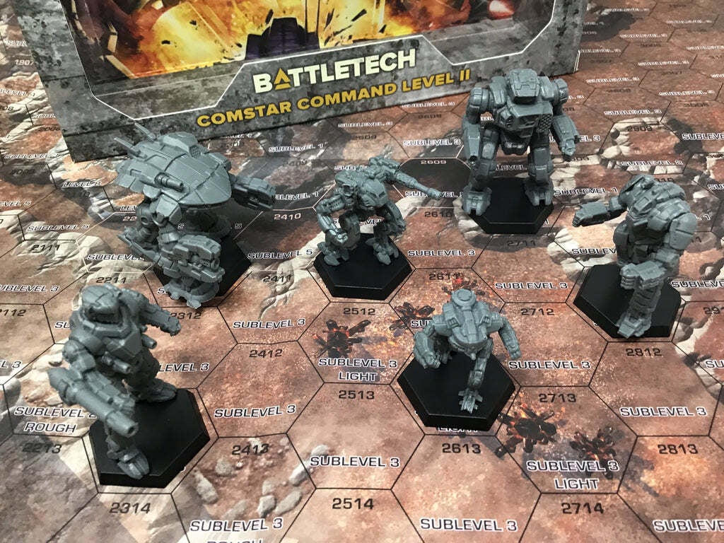 BattleTech: Miniature ForcePack - ComStar Command Level II #35737 ... BattleTech: Miniature ForcePack - ComStar Command Level II #35737 ...